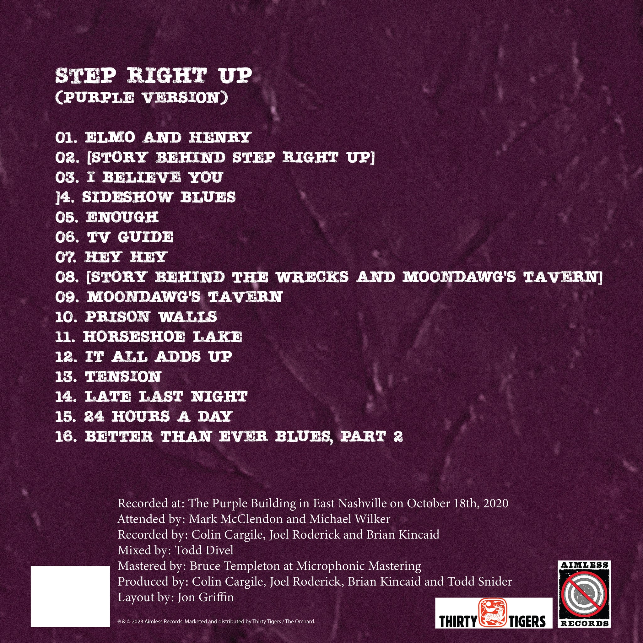 [Free Download] Step Right Up (Purple Version) – Todd Snider Shop